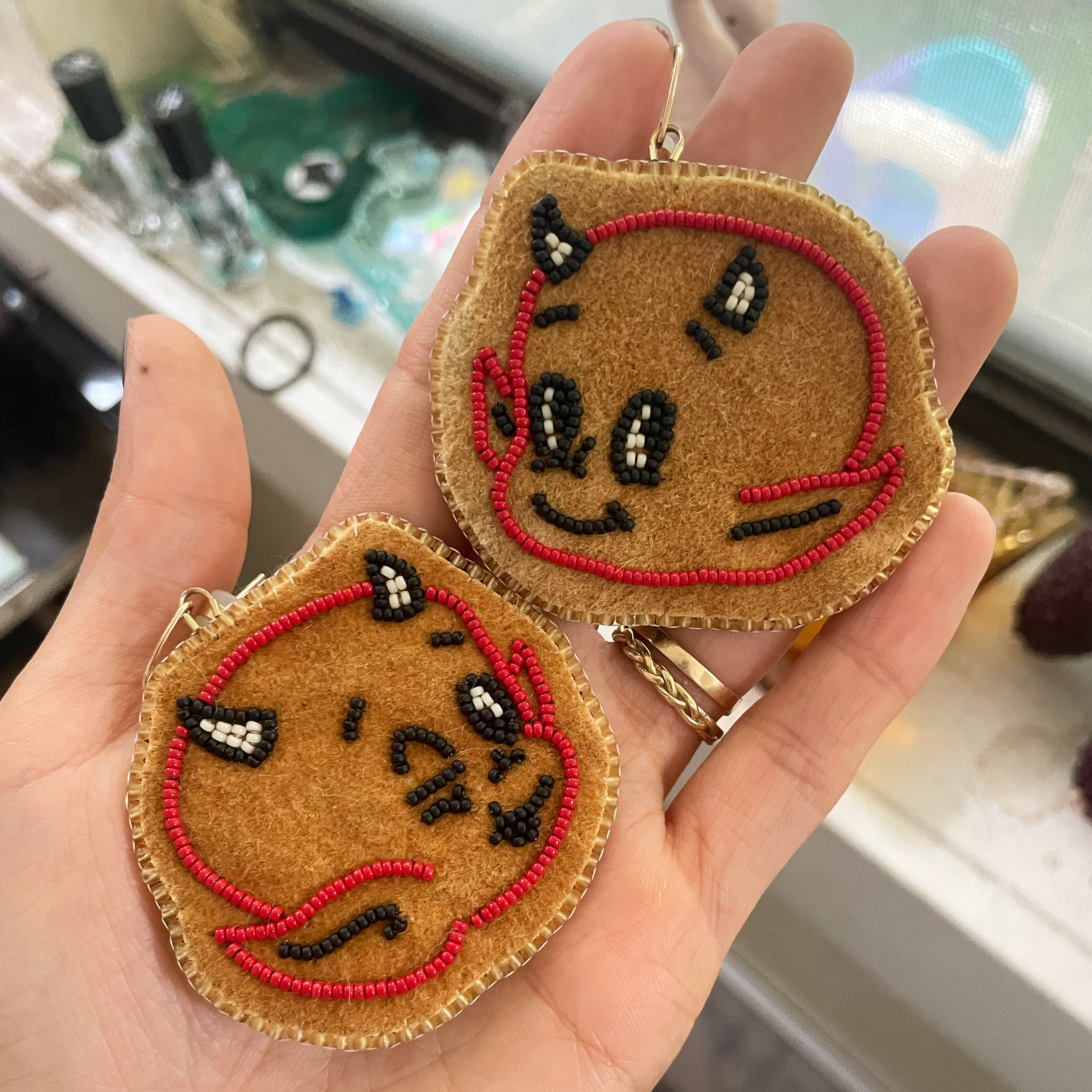 Ready-Made Beadwork – Running Fox Beads